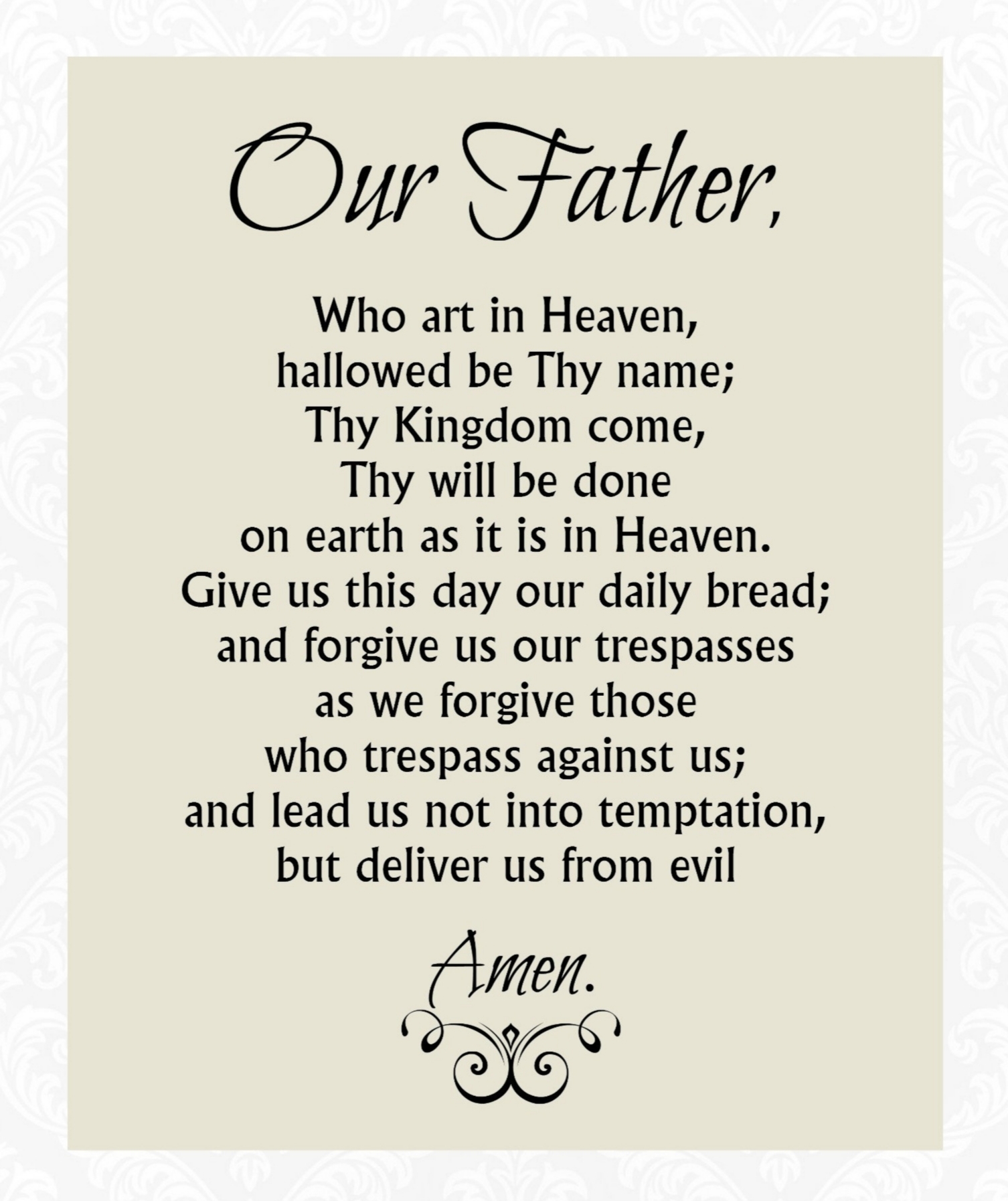 Our Father… – Sacred Journey Devotionals – Where Christianity and ...